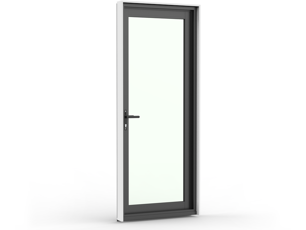 GL Classic 100 x 35 Frame Hinged Door inward open left 900W×2100H Stoc ...