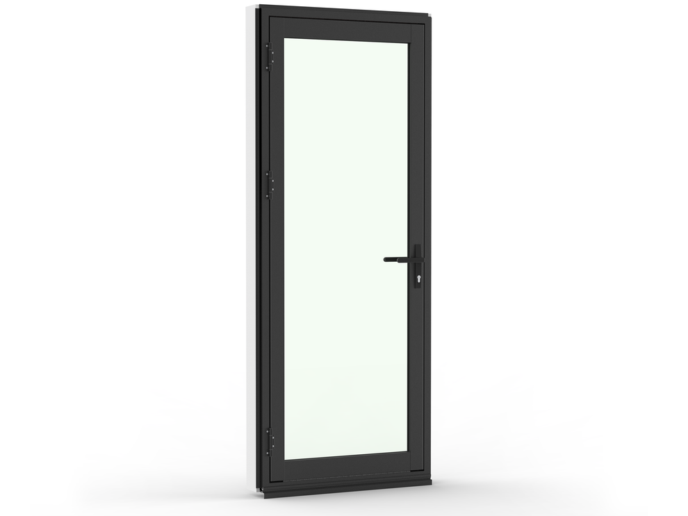 GL Classic 100 x 35 Frame Hinged Door inward open right 900W×2100H Sto ...